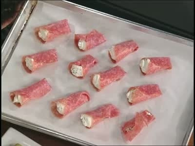 Olive Salami Cornets – Olive Destination